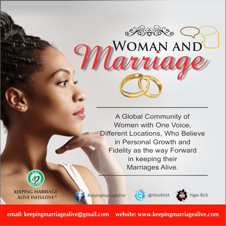Woman and Marriage - Keeping Marriage Alive Initiative