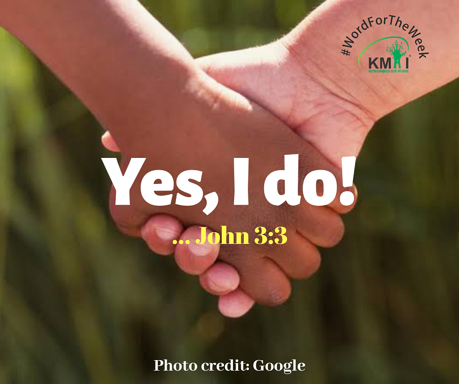 Yes I do! | Keeping Marriage Alive Initiative