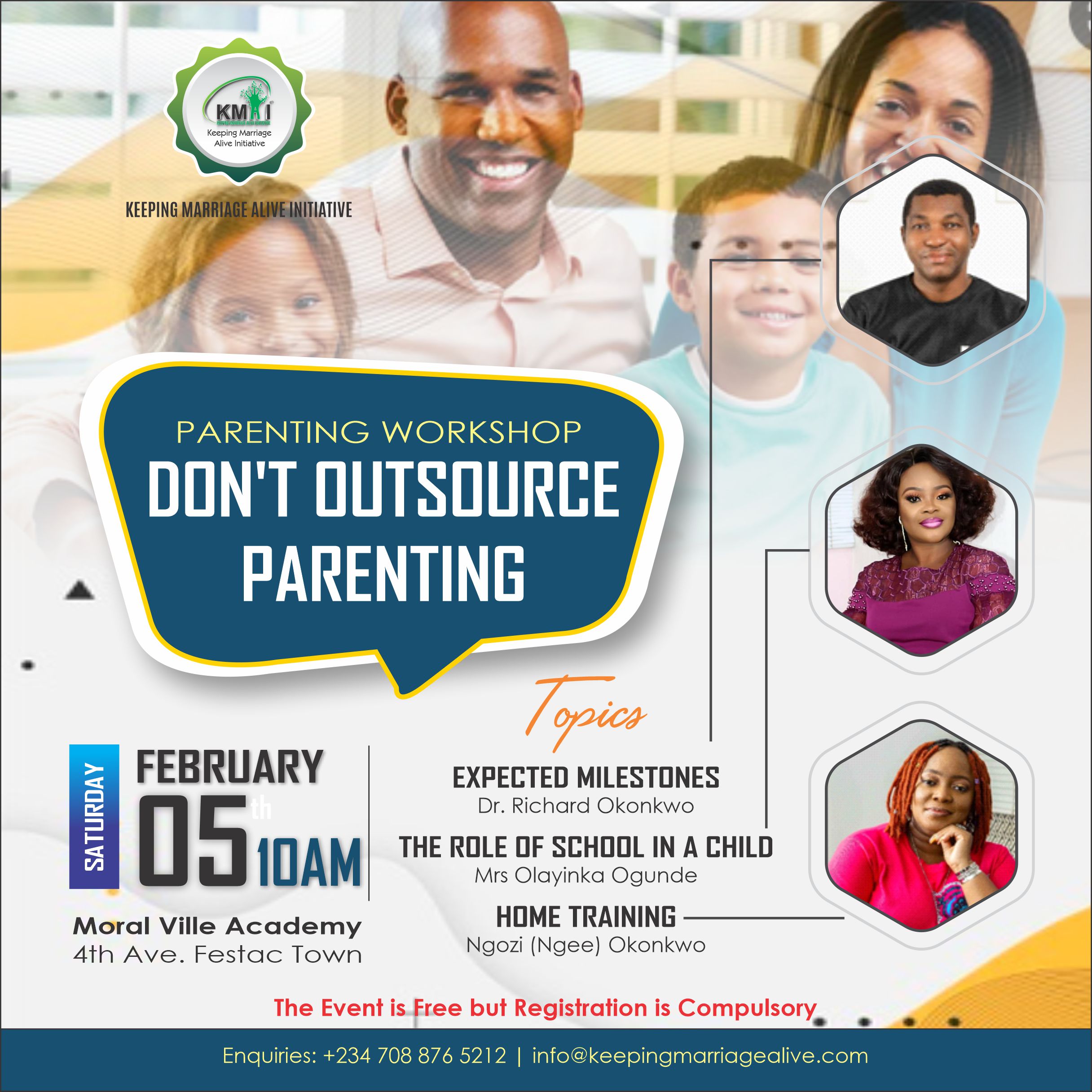 Parenting Workshop - Keeping Marriage Alive Initiative