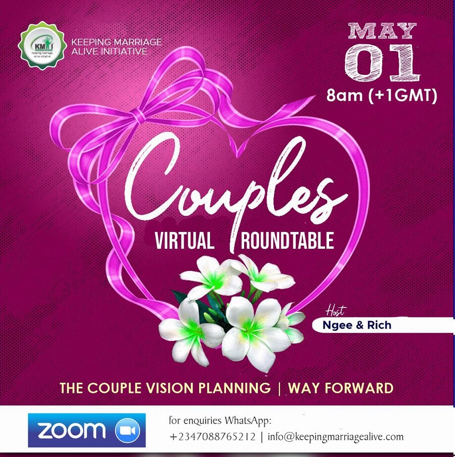 Couples Virtual Roundtable - Keeping Marriage Alive Initiative